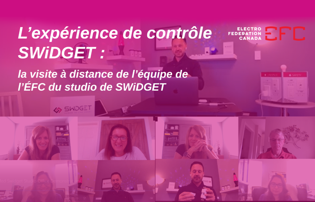 L’expérience de contrôle SWiDGET : la visite à distance de l’équipe de ...