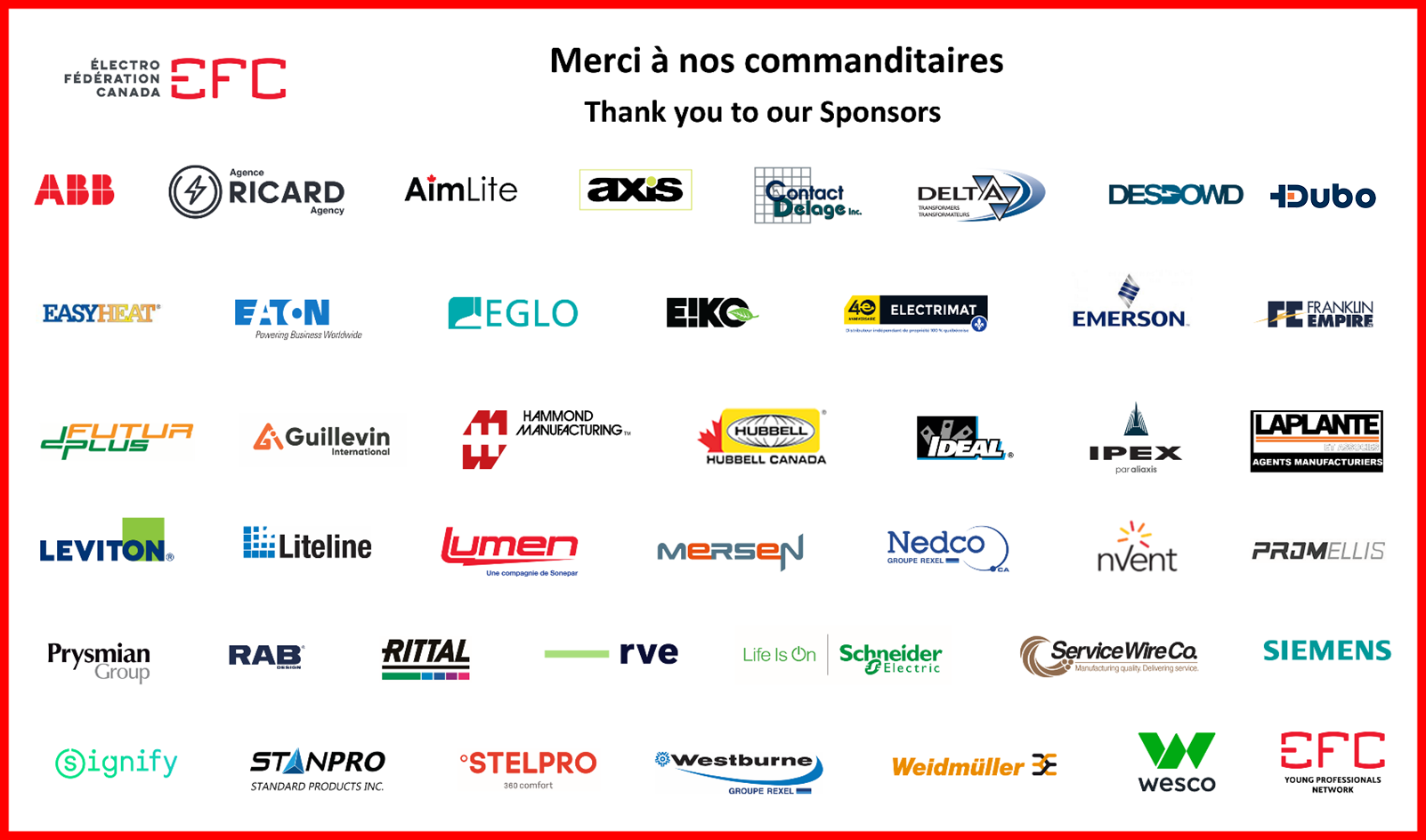 2022 EFC Quebec Region Golf Tournament Recap | Electro Federation Canada